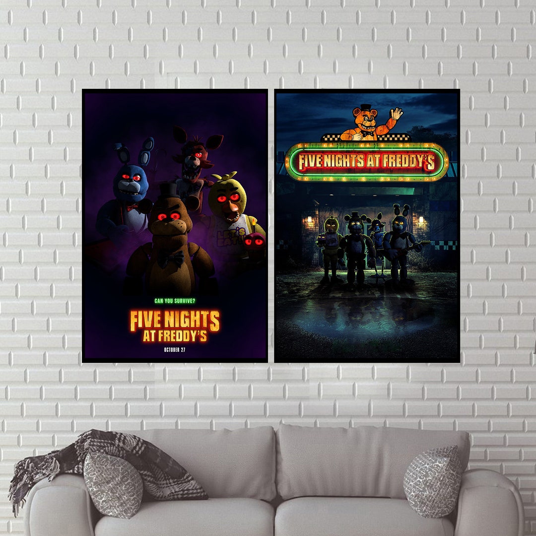 Five Nights at Freddy's Movie Poster High Quality Print - Etsy