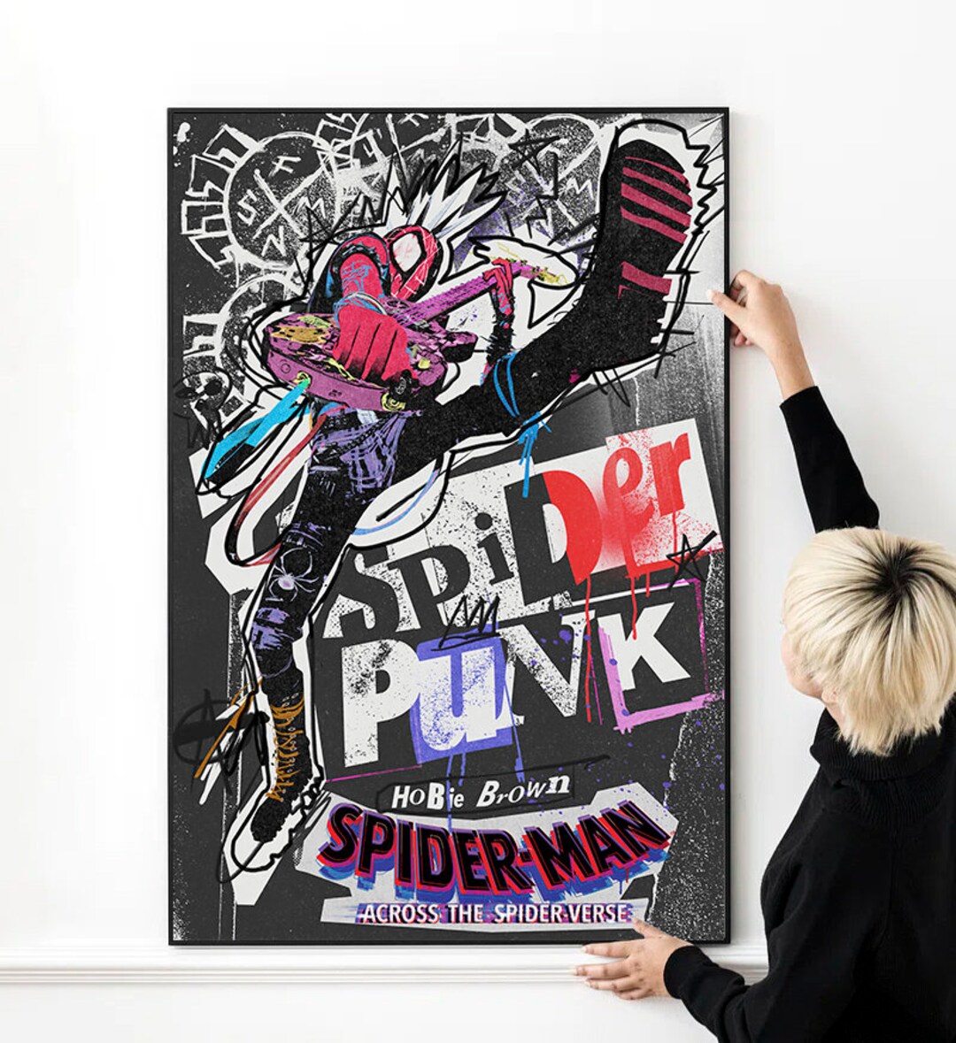 Spider-man: Across the Spider-verse Movie Poster High Quality Print ...