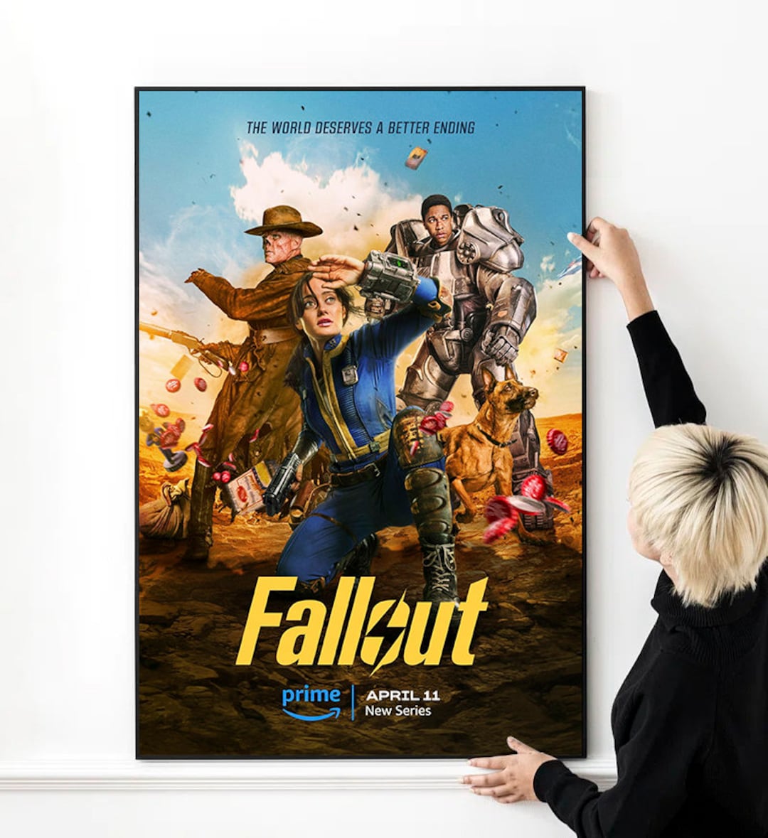 Fallout 2024 Movie Poster High Quality Print Photo Wall Art Canvas ...
