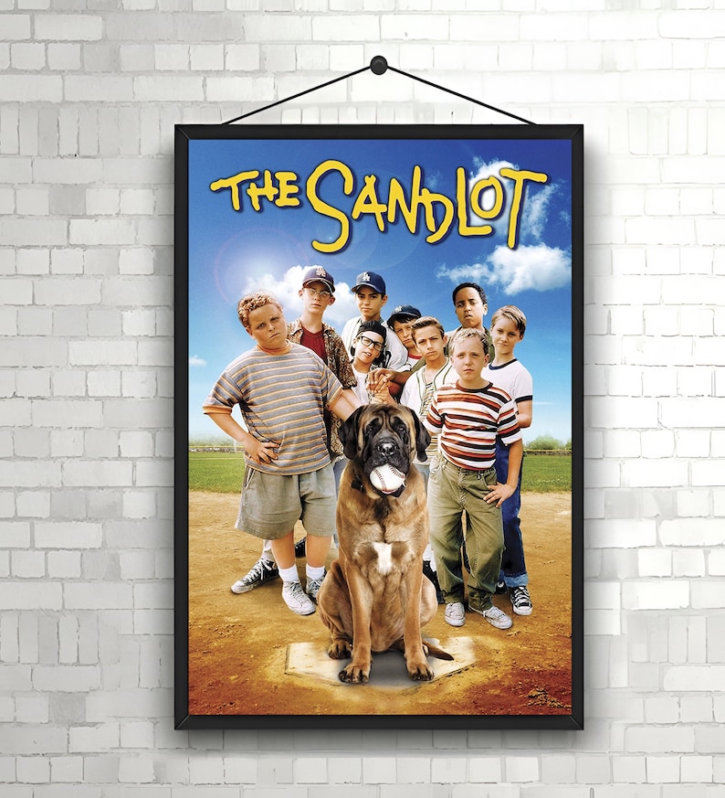 The Sandlot Movie Poster High Quality Print Photo Wall Art Canvas Cloth ...