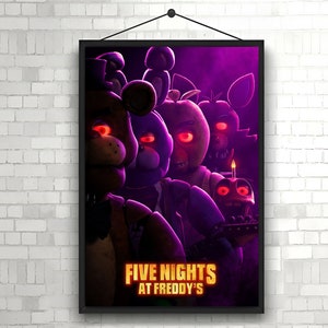 Five Nights at Freddy's Movie Poster High Quality Print Photo Wall Art ...