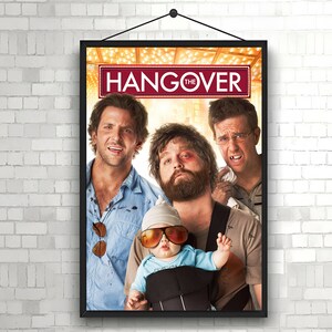 The Hangover Movie Poster High Quality Print Photo Wall Art Canvas ...