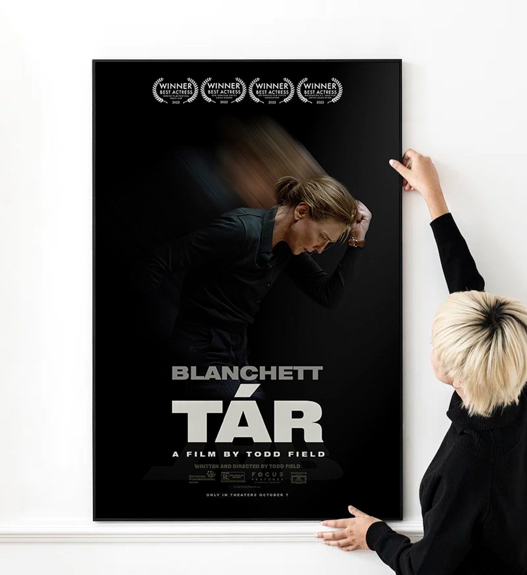 TÁR Movie Poster High Quality Print Photo Wall Art Canvas Cloth Poster ...