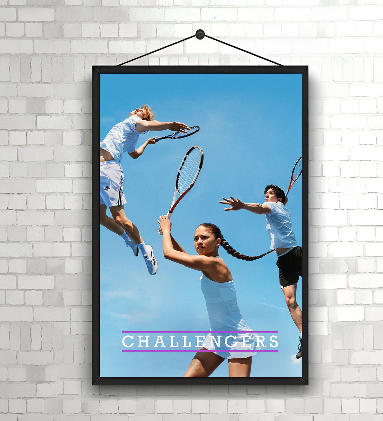 Challengers Movie Poster High Quality Print Photo Wall Art Canvas Cloth ...