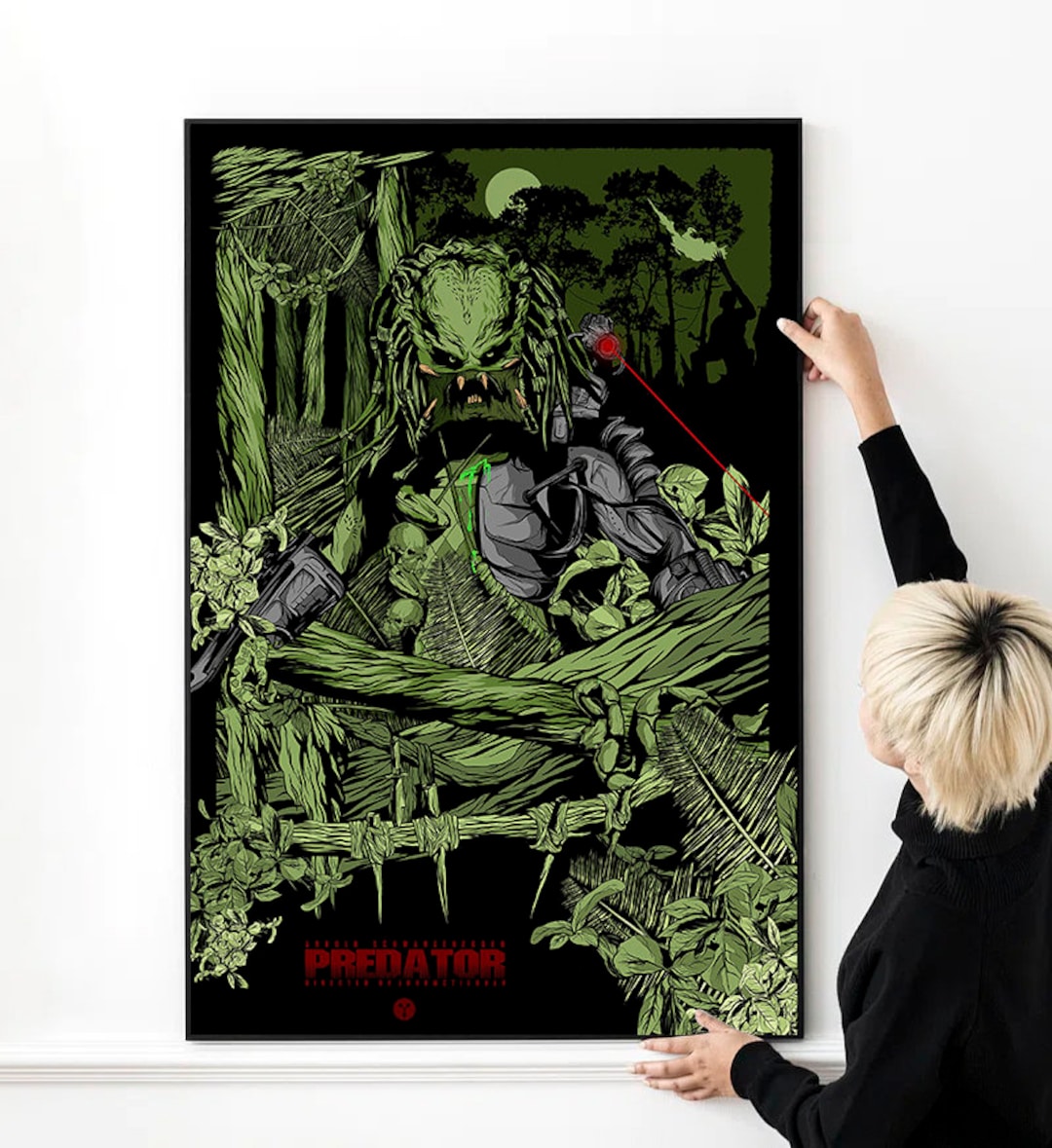 Predator Alternative Commandos Jungle Extraterrestrial Warrior Yautja ...