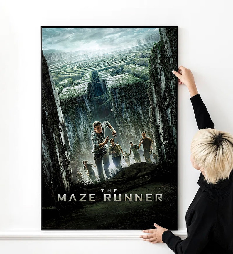 The Maze Runner Poster High Quality Print Photo Wall Art Canvas Cloth ...
