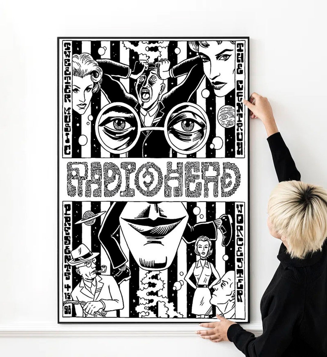 Radiohead Music Poster High Quality Print Photo Wall Art - Etsy