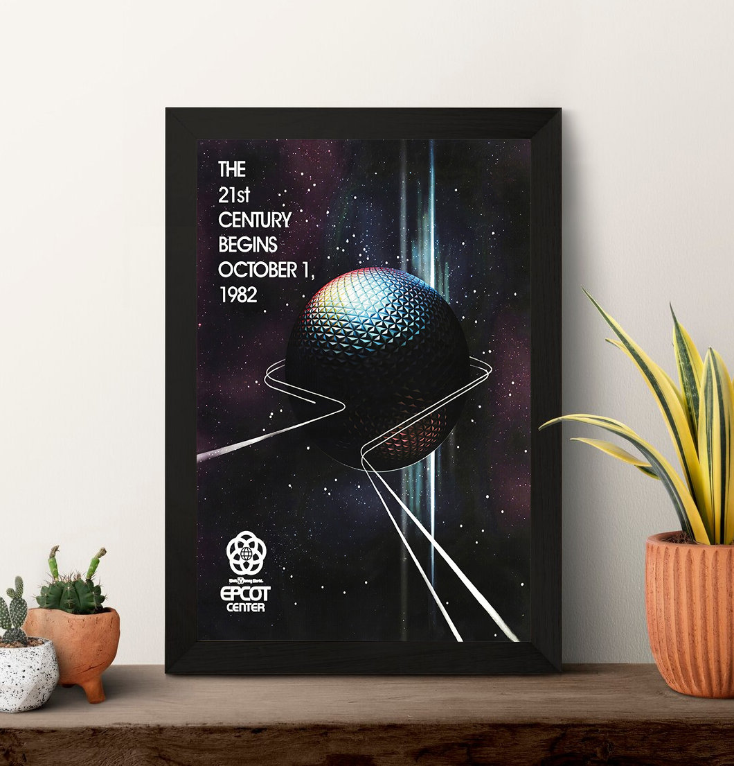 Disney Epcot Center Attraction Poster Epcot Center Opening 1982 Vintage ...