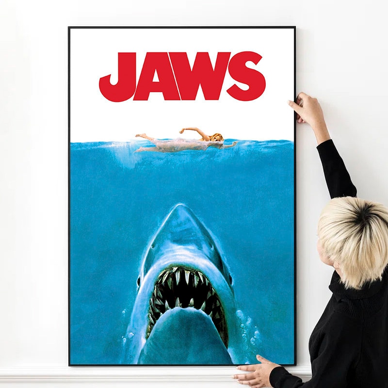 Jaws Poster - Etsy