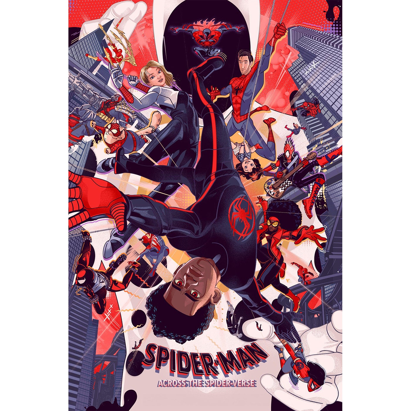 Spider-Man: Across The Spider-Verse Movie Poster 2023 Film sold by ...