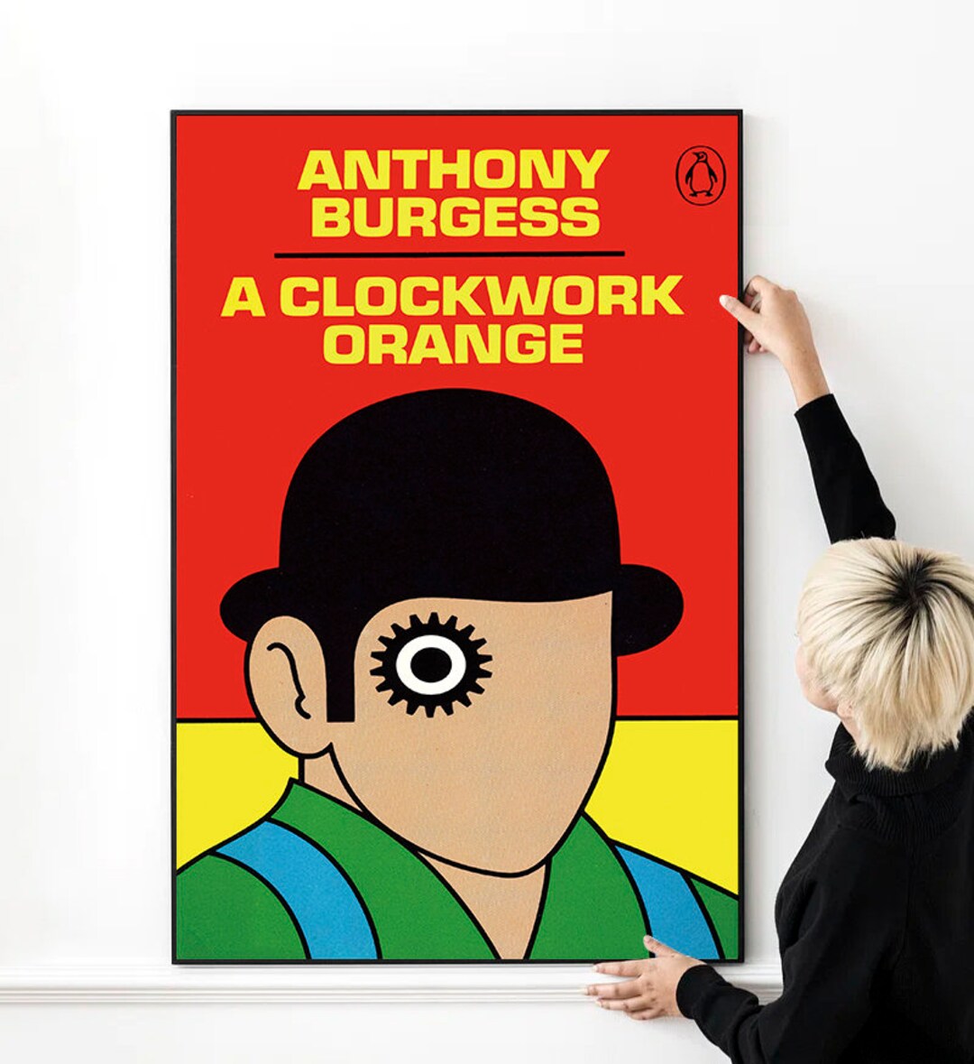 A Clockwork Orange Minimal Artwork Classic Movie Poster High Quality ...
