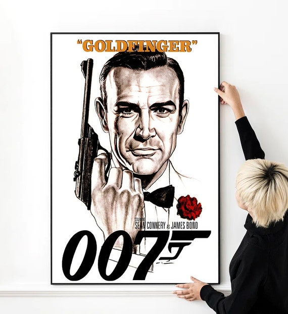 007 Movie Poster Movie Poster James Bond: Diamonds Are Forever (Sean