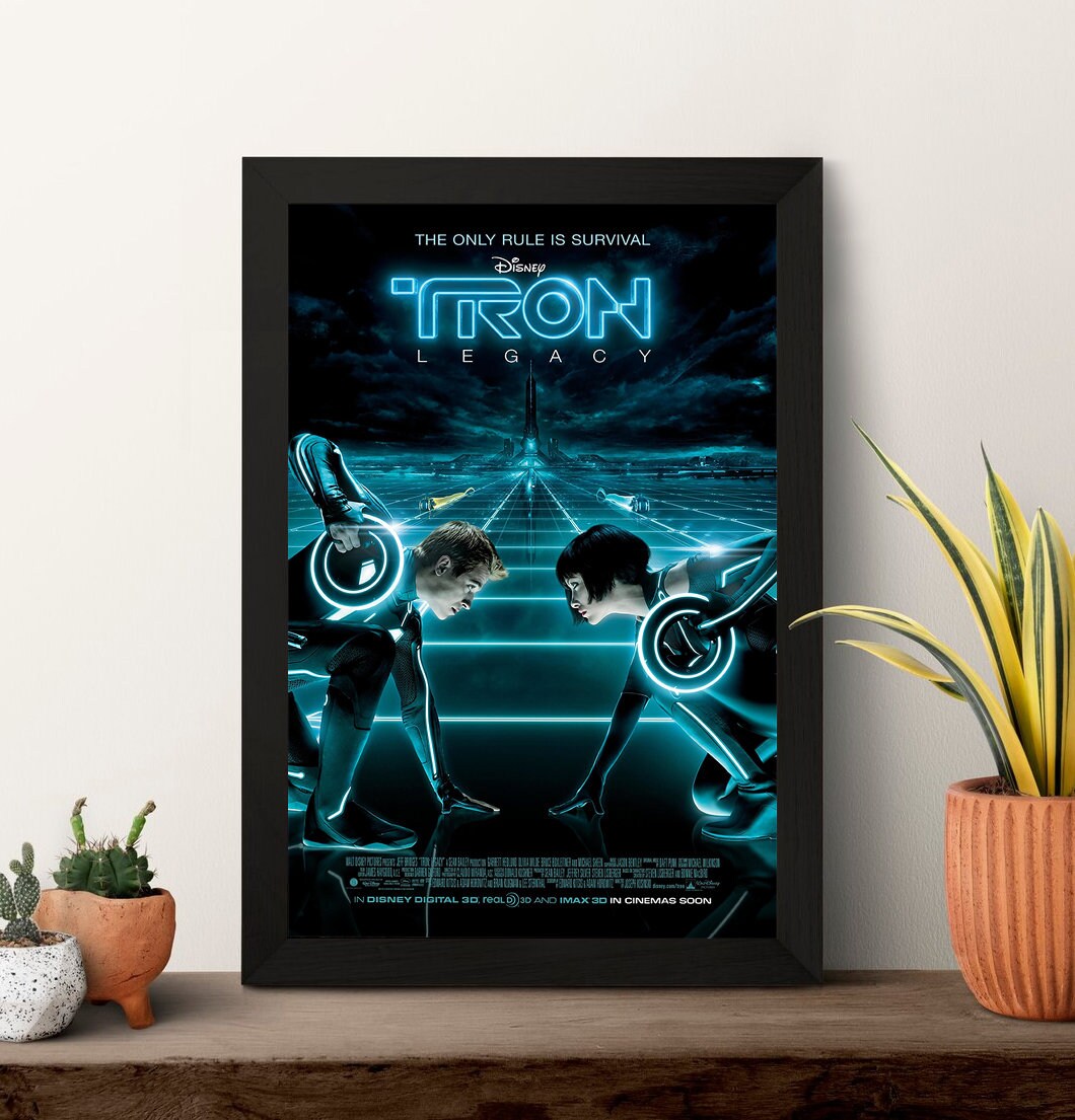 Tron Legacy Sam Flynn and Quorra Artwork Poster High Quality - Etsy