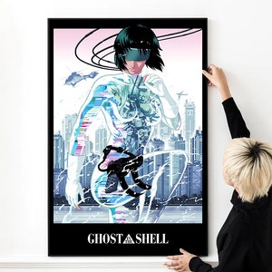 Ghost in the Shell Movie Poster High Quality Print Photo Wall Art ...