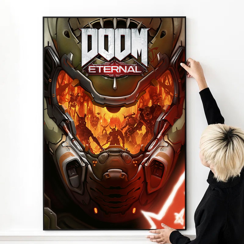 Doom Dark Ages Poster - Etsy