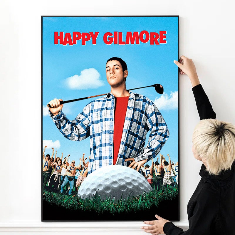 Happy Gilmore Film Poster - Etsy