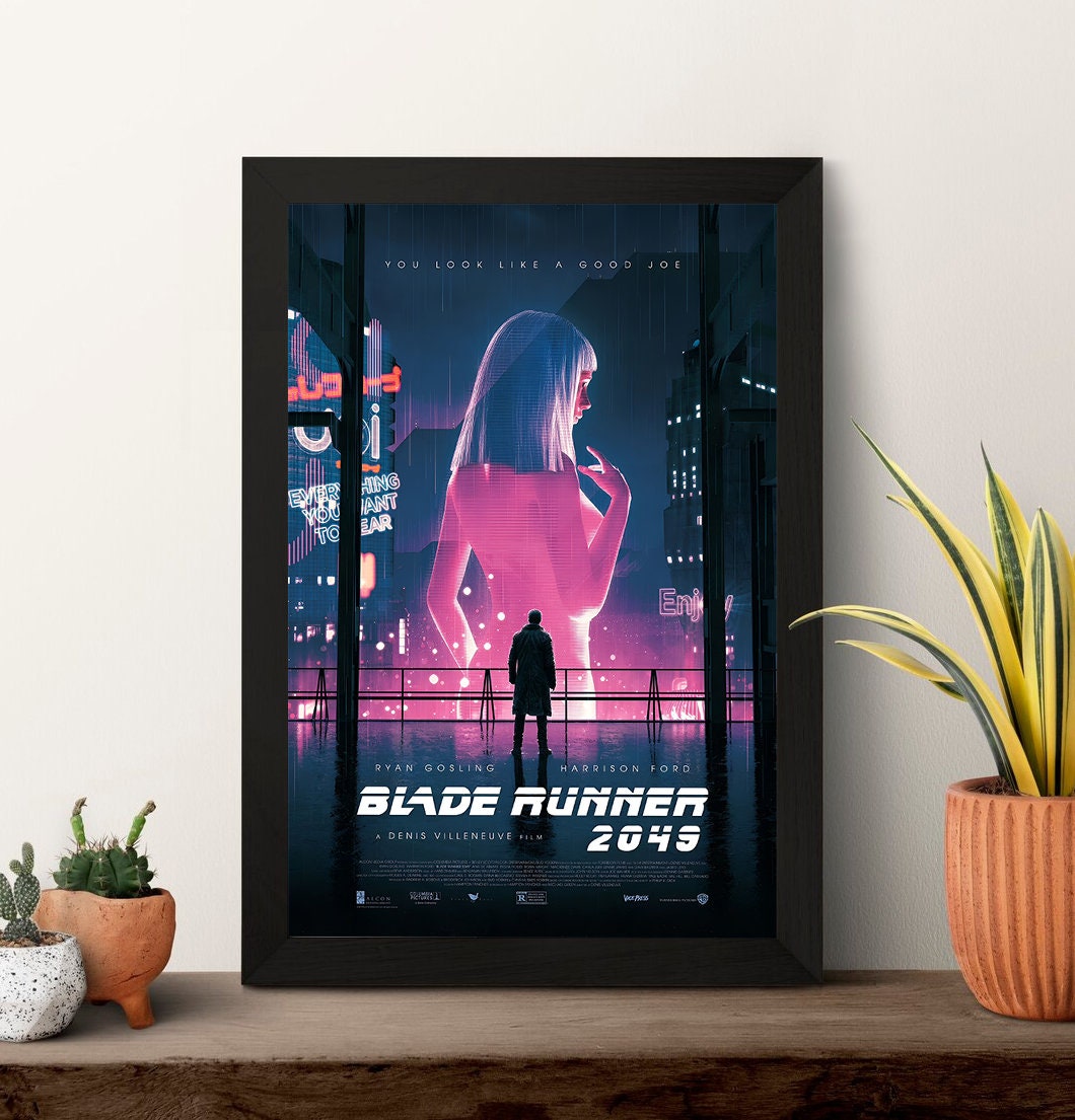 Blade Runner 2049 Movie Poster High Quality Print Photo Wall Art Canvas ...