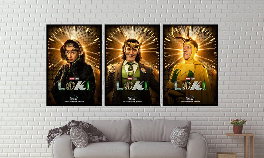 Loki TV Series Poster High Quality Print Photo Wall Art Silk - Etsy ...