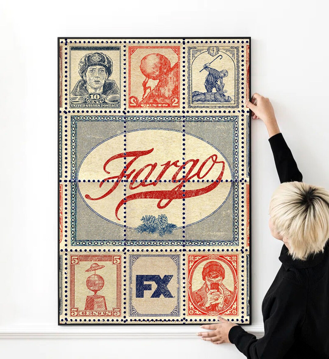 Fargo TV Series Artwork Poster High Quality Print Photo Wall Art Canvas ...