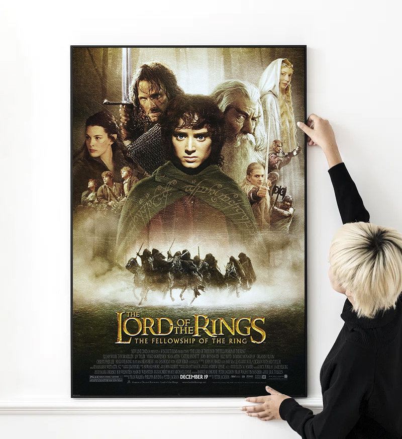 The Lord of the Rings Movie Poster High Quality Print Photo Wall Art ...