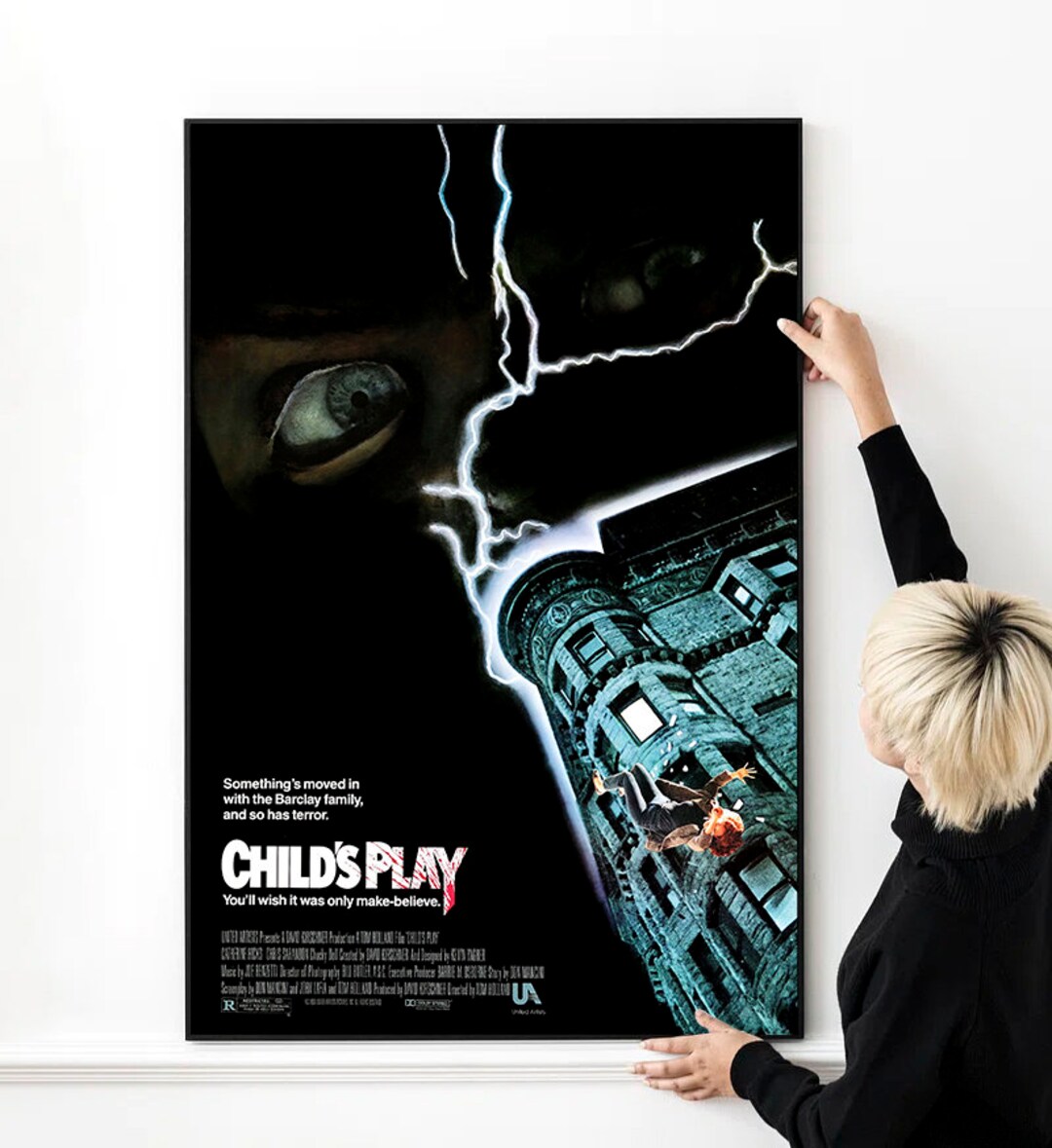 Child's Play Chucky Retro Classic Horror Alternative Graphic Design ...