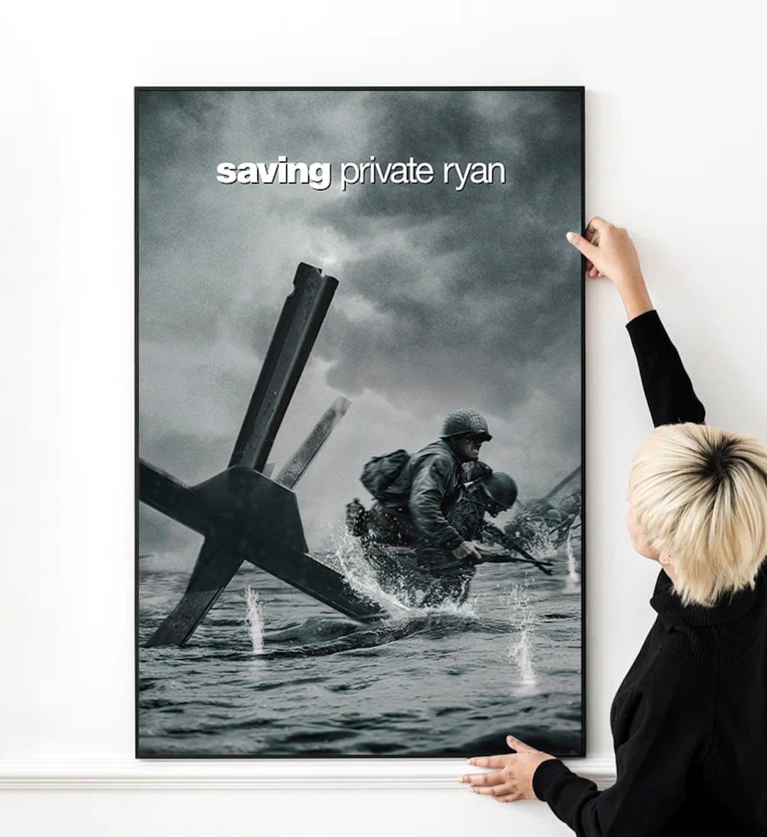 Saving Private Ryan Movie Poster High Quality Print Photo Wall Art ...