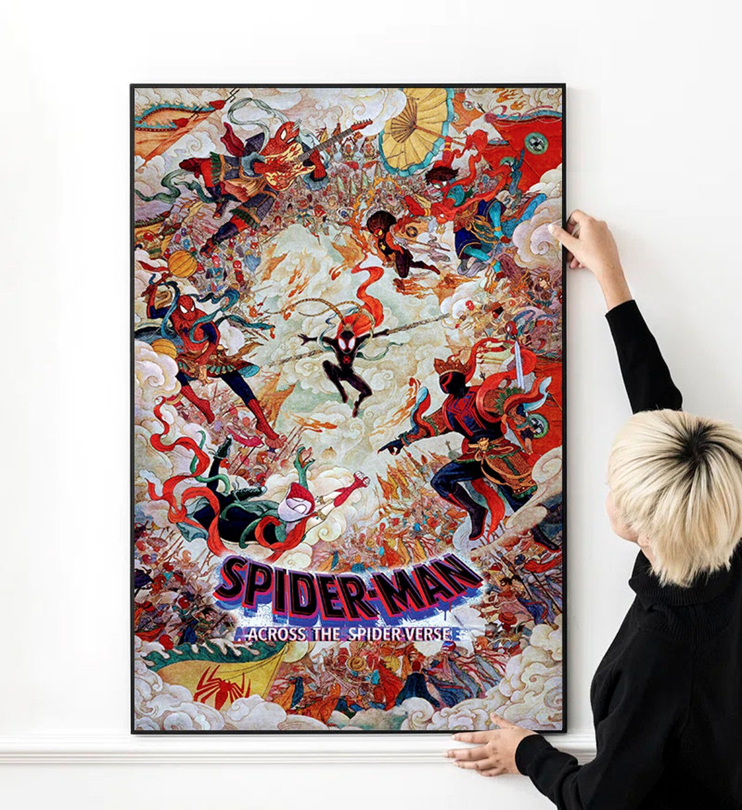 Spider-man: Across the Spider-verse Movie Poster High Quality Print ...