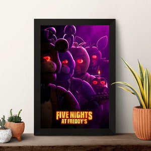 Five Nights at Freddy's Movie Poster High Quality Print Photo Wall Art ...