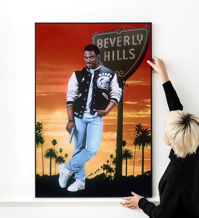 Beverly Hills Cop Movie Poster High Quality Print Photo Wall Art Canvas ...
