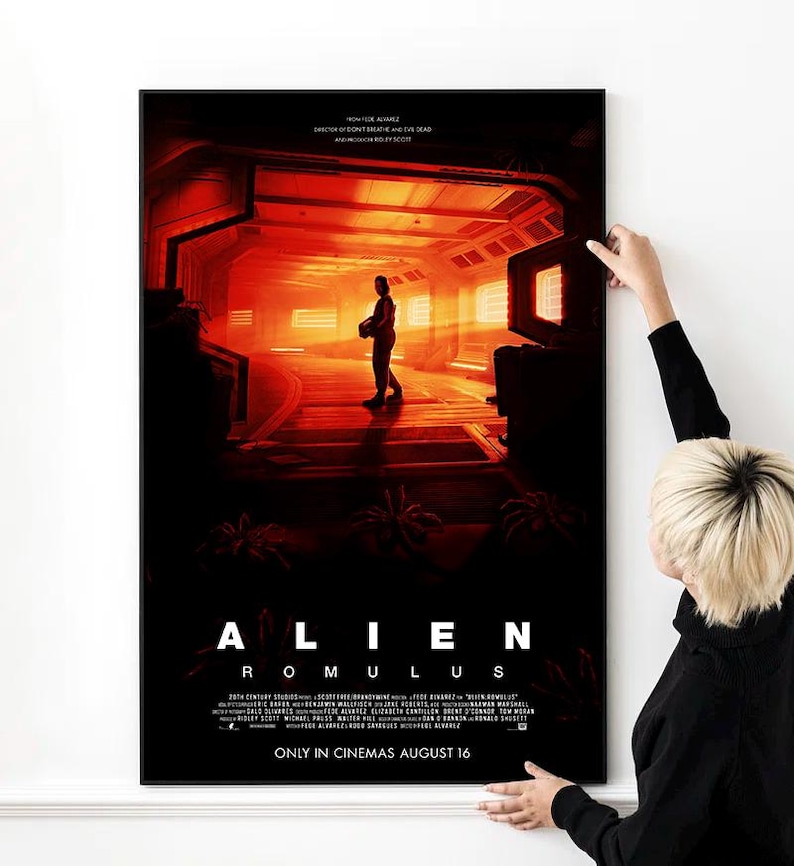 Alien: Romulus Movie Poster High Quality Print Photo Wall Art Canvas ...