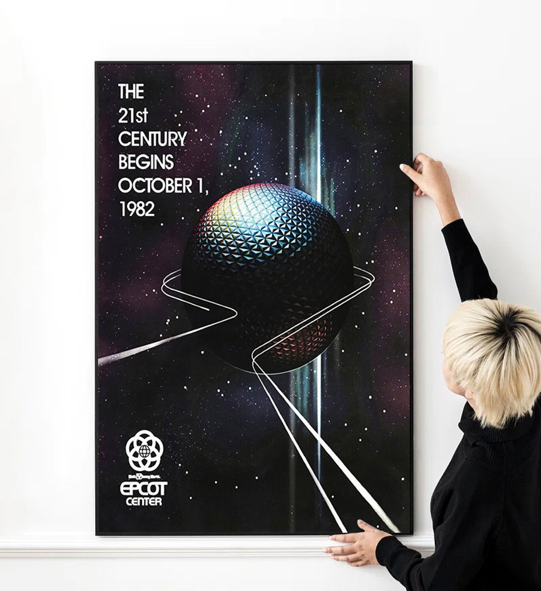 Disney Epcot Center Attraction Poster Epcot Center Opening 1982 Vintage ...