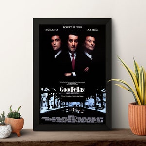 Goodfellas Movie Poster High Quality Print Photo Wall Art Canvas Cloth ...