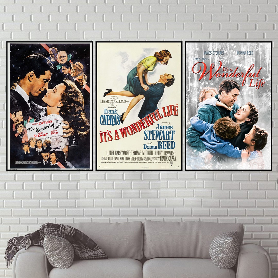 Its A Wonderful Life Movie Poster High Quality Print Photo - Etsy