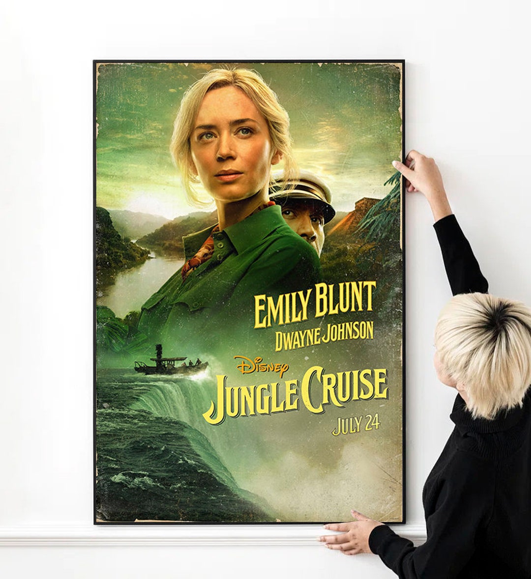 Jungle Cruise Adventure Movie Poster High Quality Print Photo Wall Art ...
