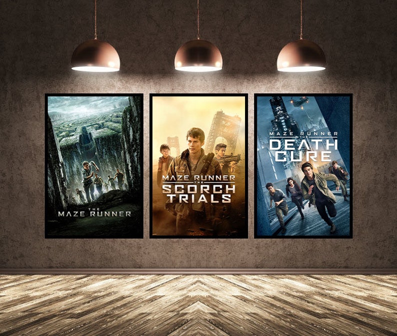 The Maze Runner Poster High Quality Print Photo Wall Art Silk - Etsy