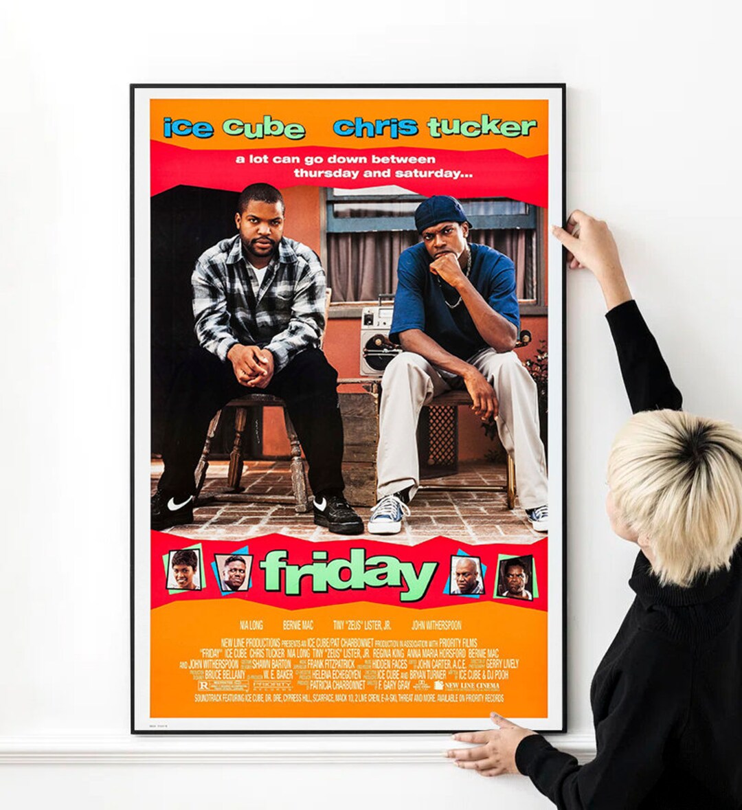 Friday Movie Poster Quality Print Photo Wall Art Canvas Cloth Multi ...