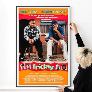 Friday Movie Poster Quality Print Photo Wall Art Canvas Cloth Multi ...