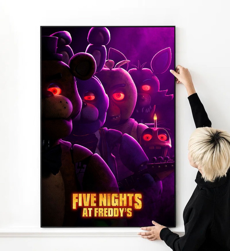 Five Nights at Freddy's Movie Poster High Quality Print Photo Wall Art ...