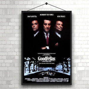Goodfellas Movie Poster High Quality Print Photo Wall Art Canvas Cloth ...