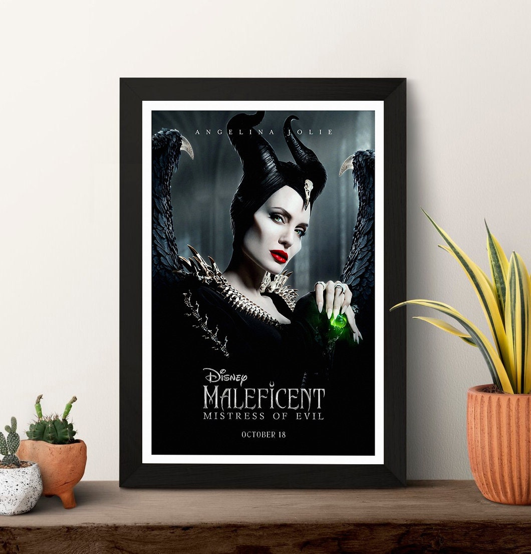 Maleficent Mistress of Evil Movie Poster High Quality Print Photo Wall ...