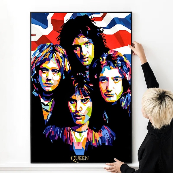 Queen Band Poster - Etsy