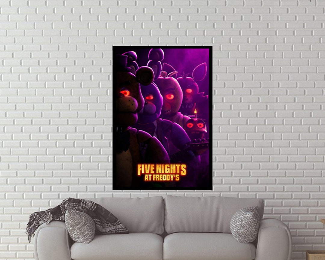 Five Nights at Freddy's Movie Poster High Quality Print - Etsy