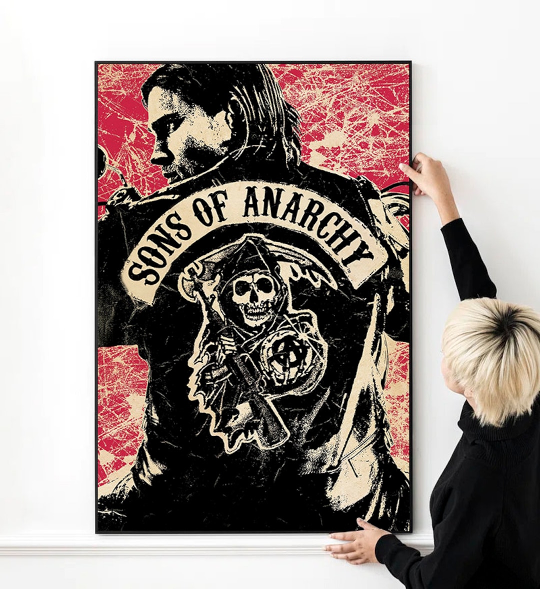 Sons of Anarchy TV Series Poster High Quality Print Photo Wall Art ...