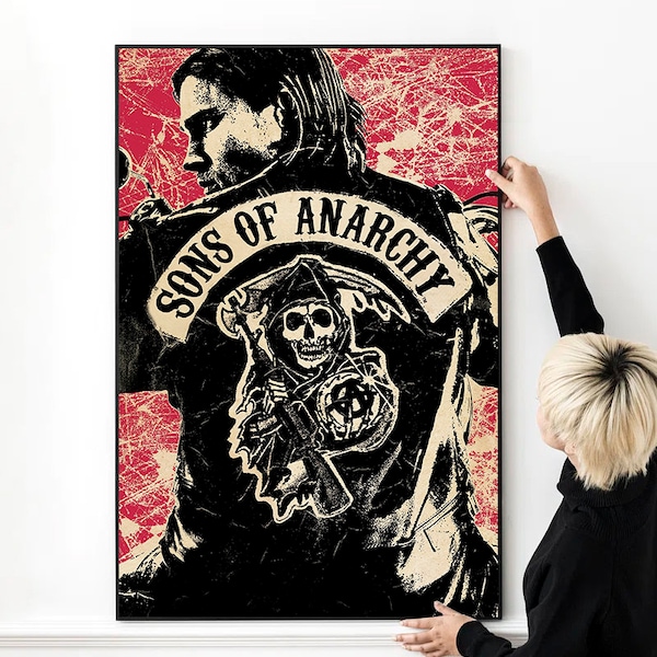 Sons of Anarchy Art Poster - Etsy