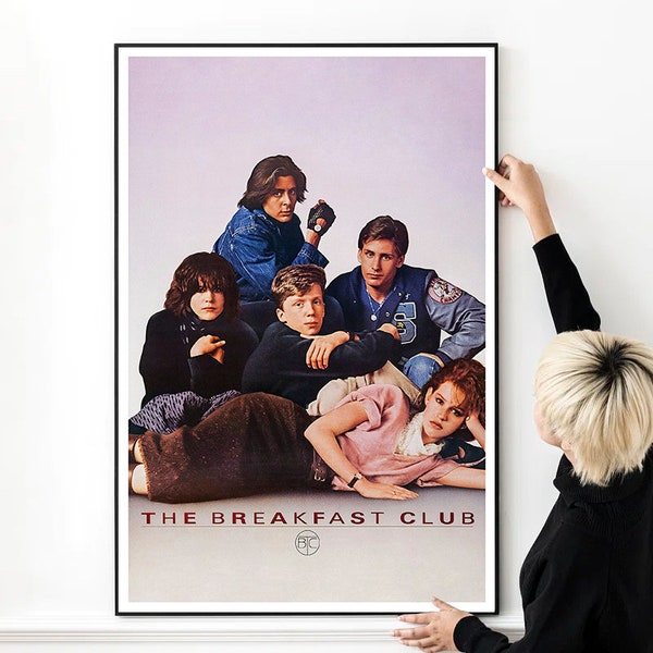 The Breakfast Club Poster - Etsy