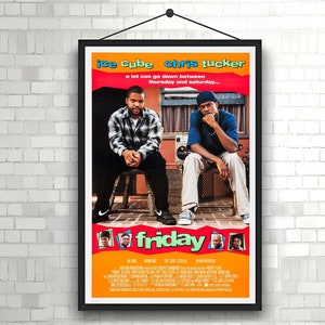 Friday Movie Poster Quality Print Photo Wall Art Canvas Cloth Multi ...