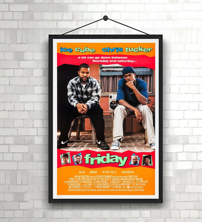 Friday Movie Poster Quality Print Photo Wall Art Canvas Cloth Multi ...