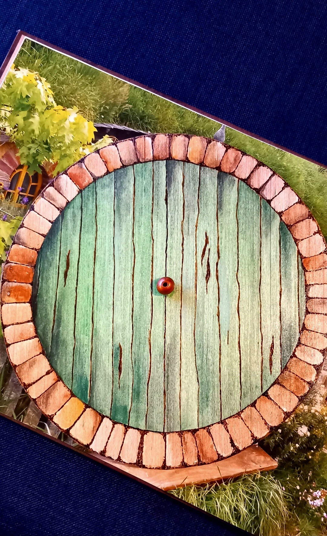 Pyrography Artwork, Bilbo's House. an Adorable Real Hobbit Door That ...