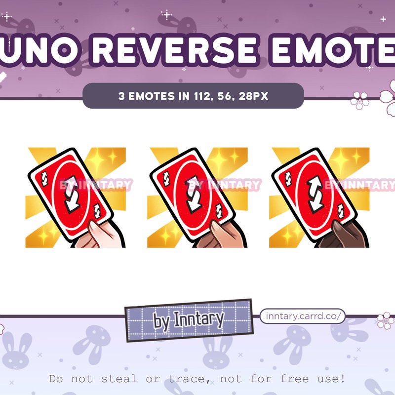 Cute Uno Reverse Card - Etsy