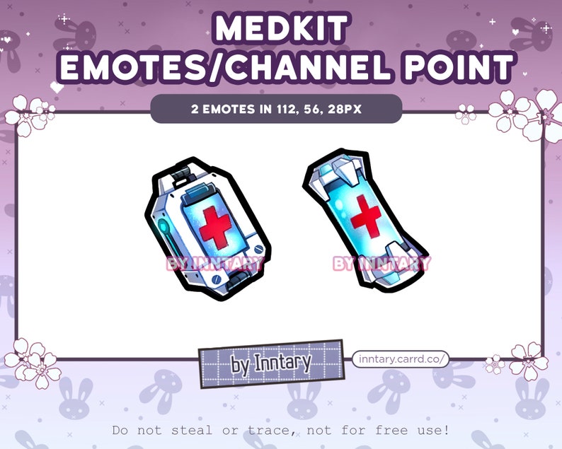 Overwatch Medkit Emote for Twitch/discord | Twitch Channel Points ...